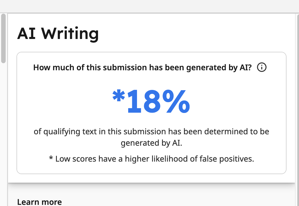 Checking the Checkers: Guidance for Using Turnitin (including its Artificial Intelligence ...